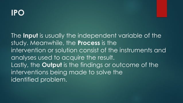RESEARCH FRAMEWORK practical research.pptx | Science