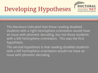 Research frameworks argument and data what is enough? | PPT