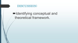 Research framework week_4 | PPTX