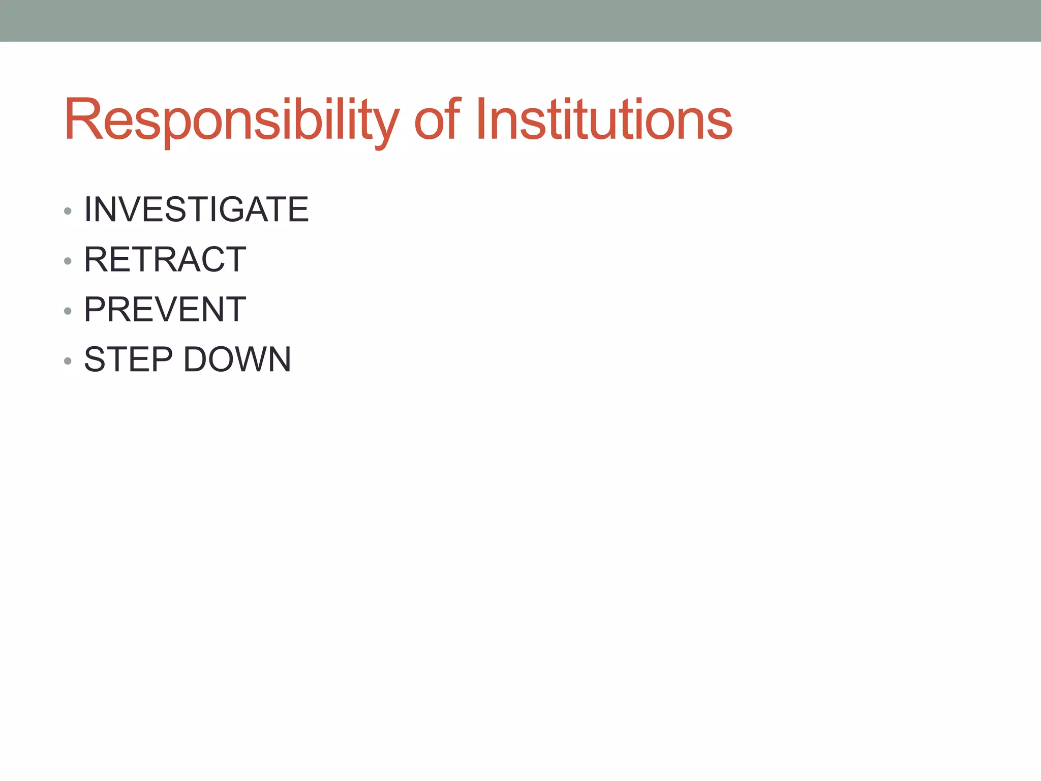 Research misconduct | PPTX