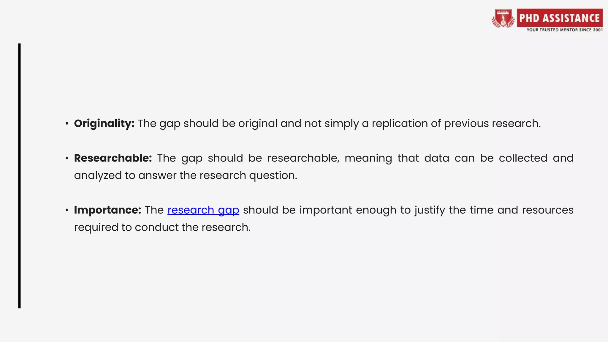 Literature gap in research | PPTX