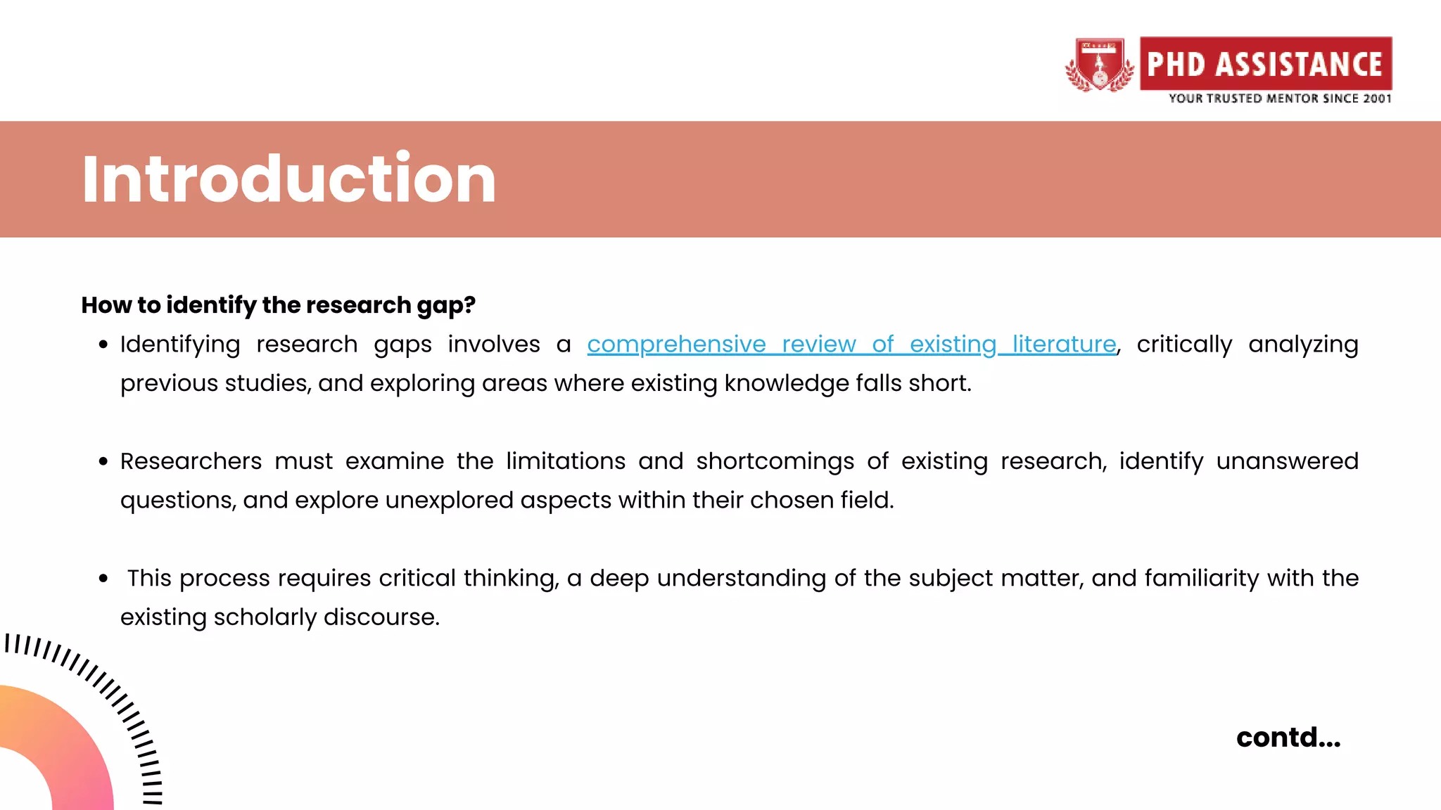 Research gap in research methodology | PDF