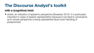 Discourse analysis Gee A toolkit .pptx