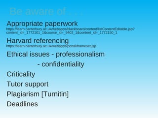 Research guidance: R&EE | PPT