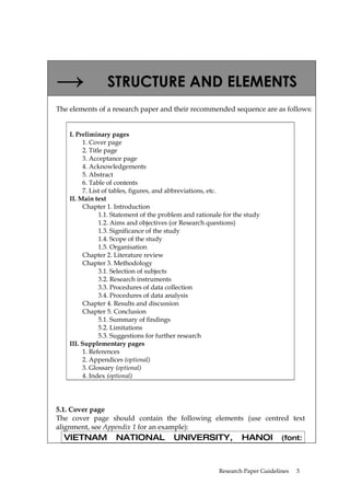 Research Guidelines.General Style | DOC
