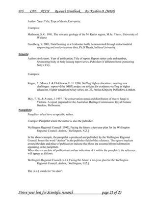 Research hand book | PDF