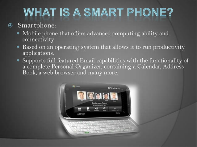 Smartphones in our society | PPTX