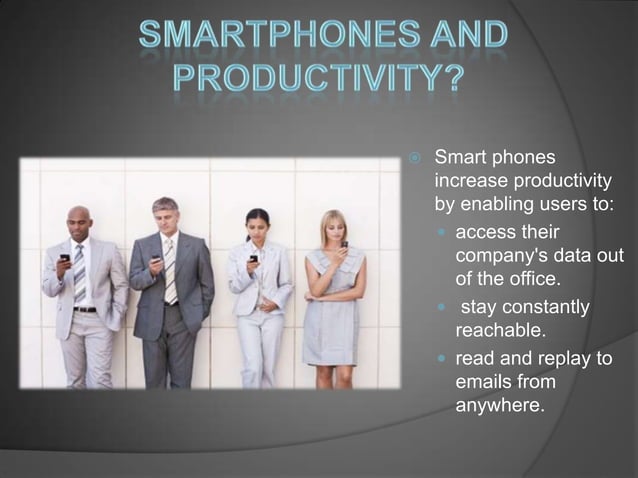 Smartphones in our society | PPTX