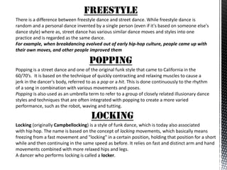 Research hip hop dance | PPTX