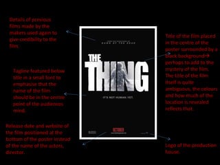 Research horror posters | PPT