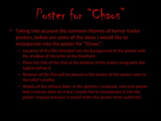 Research horror posters | PPT