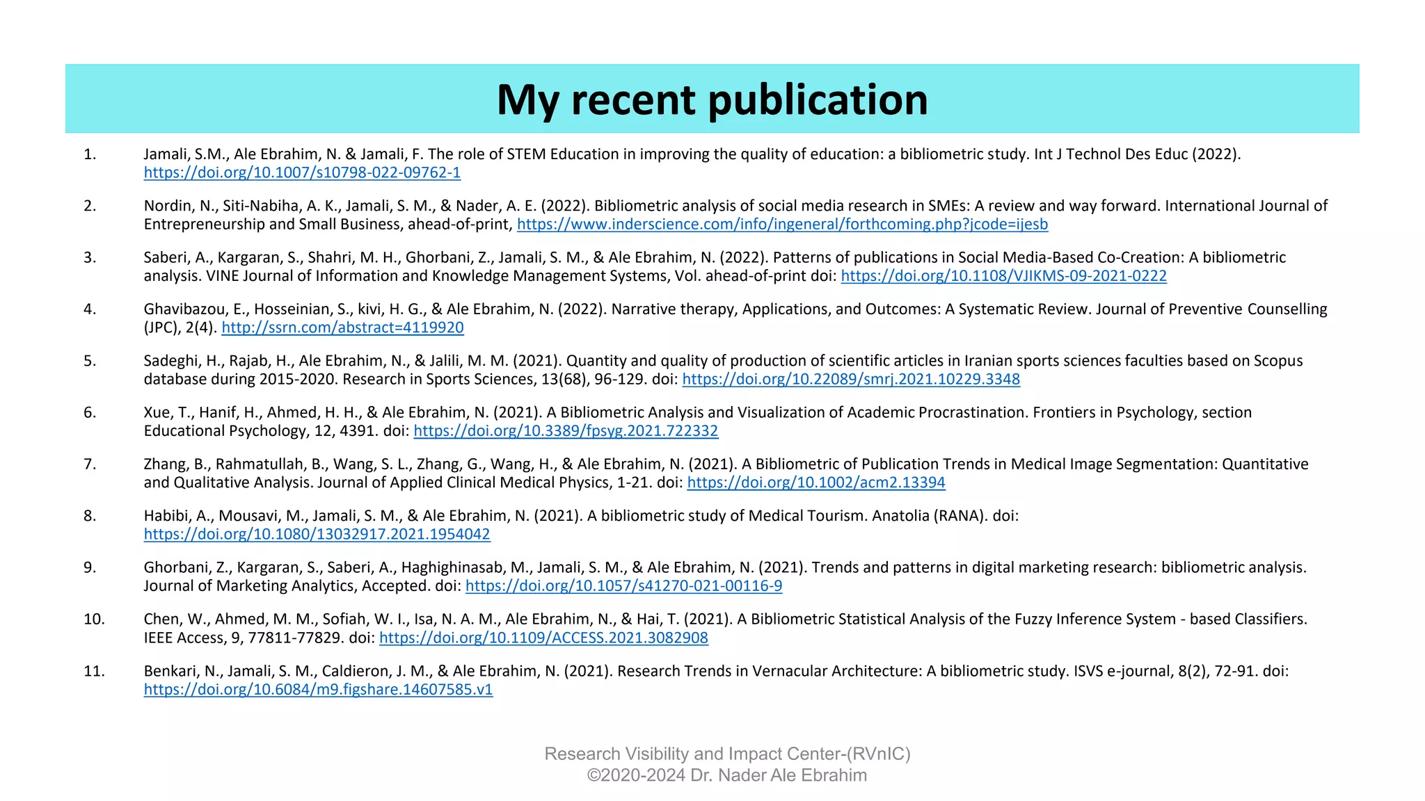 Improve research visibility for impact | PDF