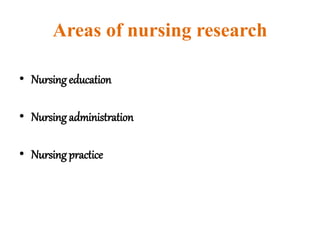 Research in Community Health Nursing | PPTX