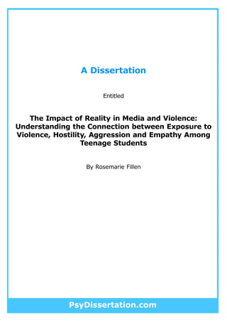 Dissertation Examples