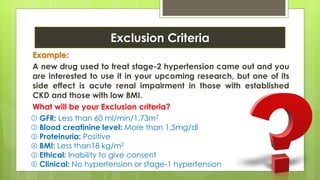 Research inclusion and exclusion criteria DrMajdi | PDF