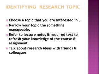 Research in continuing education | PPTX