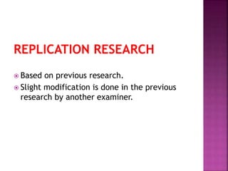 Research in continuing education | PPTX