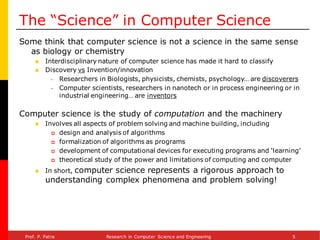 Research in Computer Science and Engineering | PDF