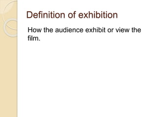 Research On Independent Cinemas | PPTX