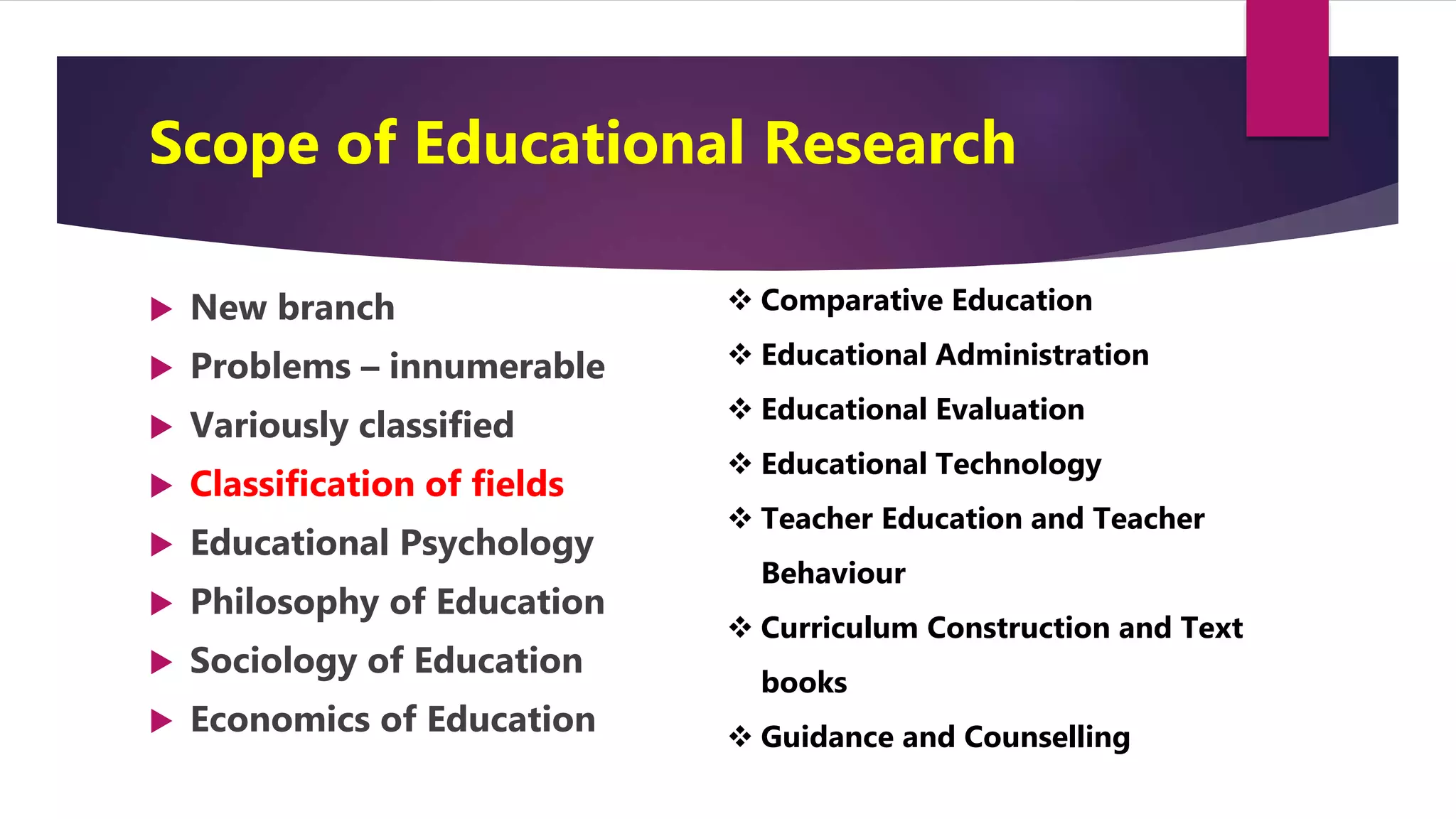 Research in education | PPTX