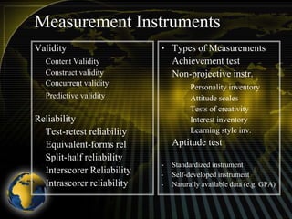 RESEARCH IN EDUCATION | PPT