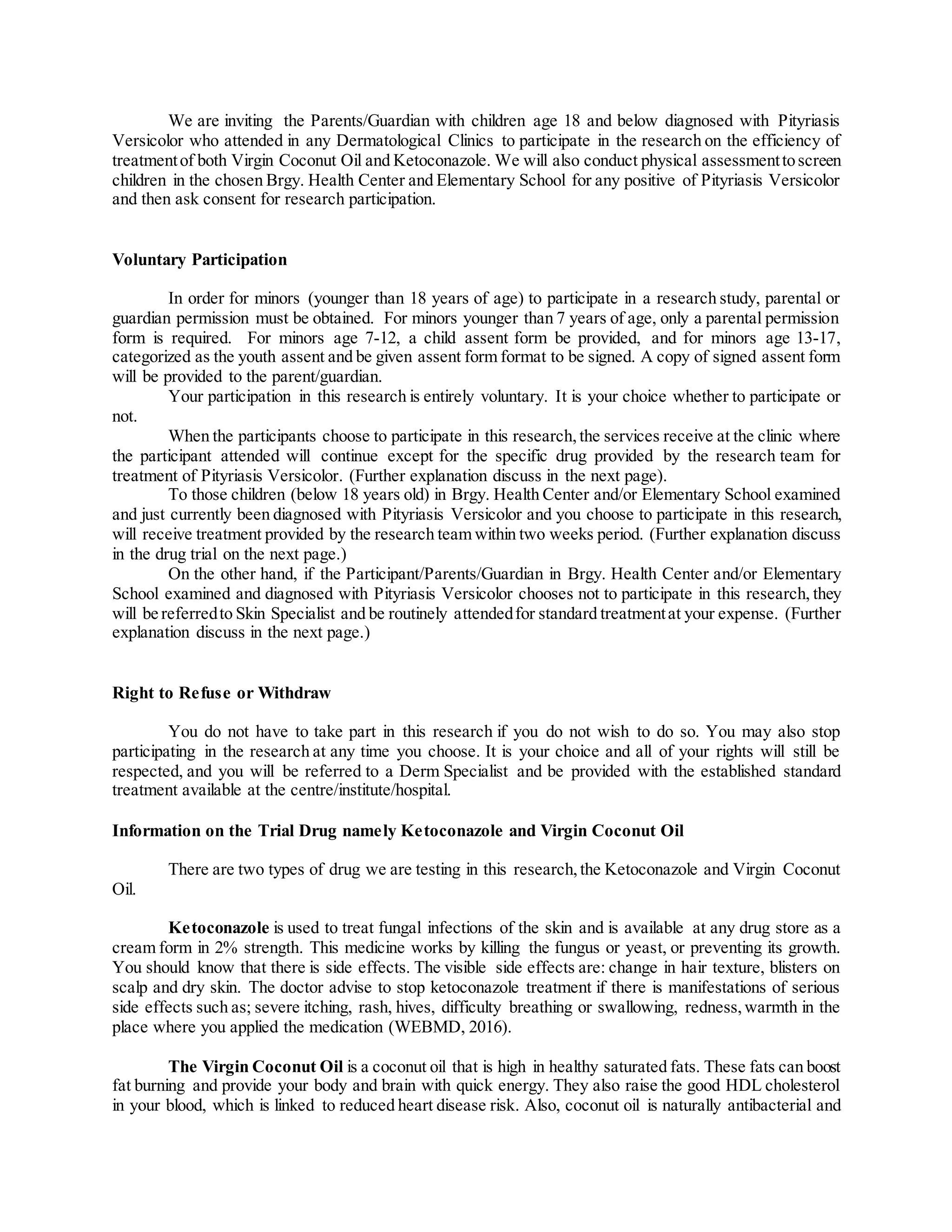 Research Information Sheet | DOCX