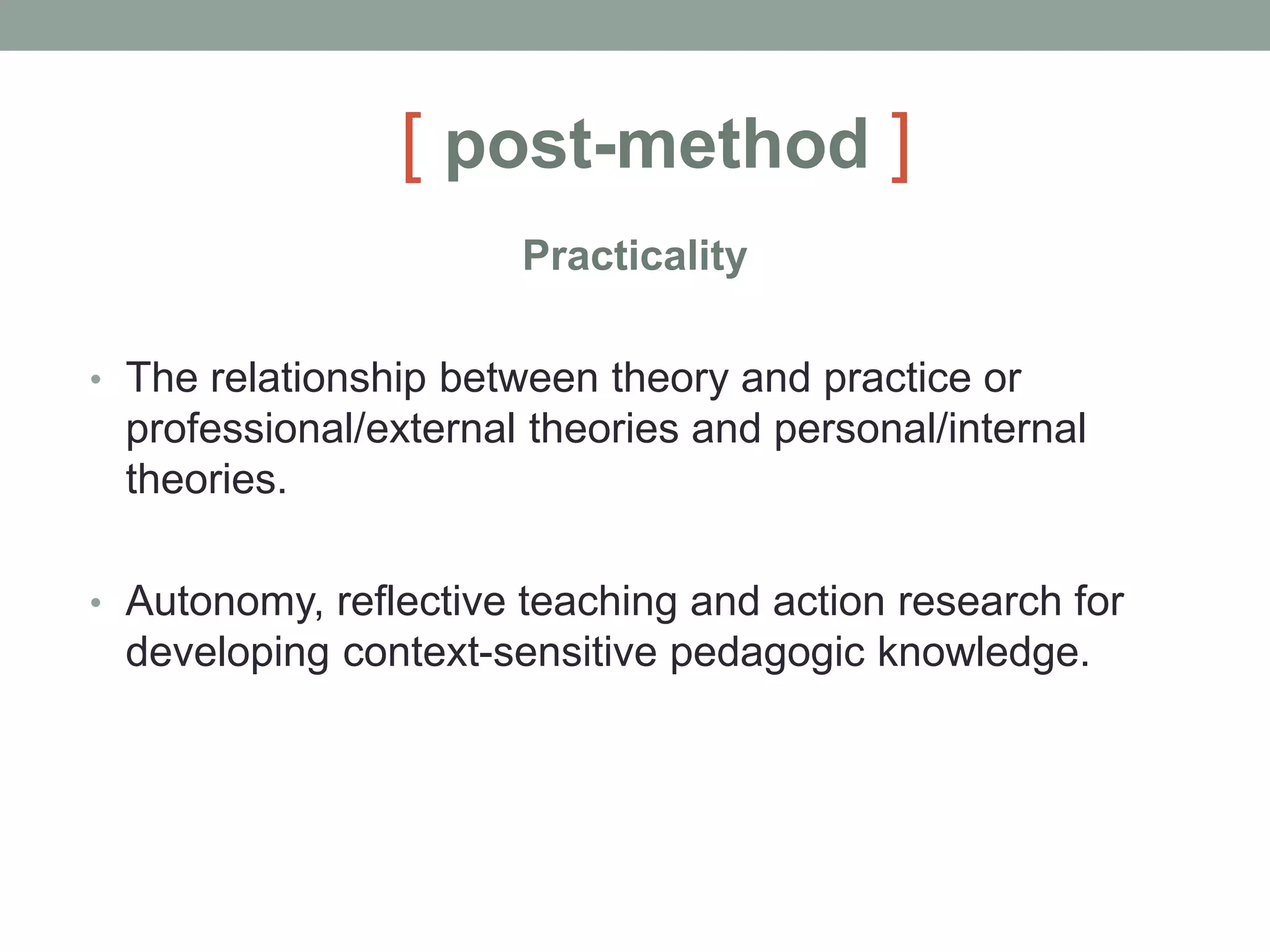 Research informed pedagogy | PPTX