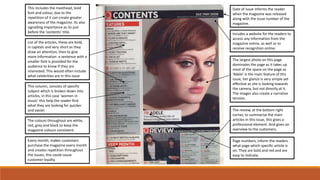 Codes and Conventions of Music Magazines | PPTX