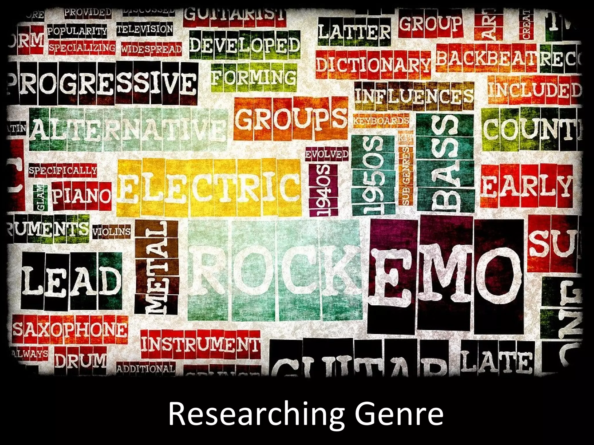 Researching Music Genres | PPT