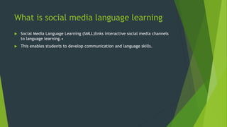 Researching language learning in the age of social | PPTX