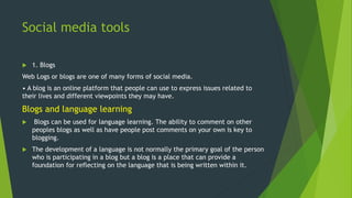 Researching language learning in the age of social | PPTX