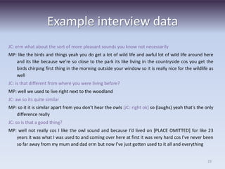 Researching people: using questionnaires and interviews | PPT