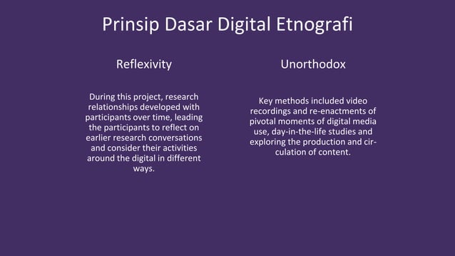 Researching practices through digital ethnography | PPTX
