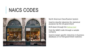 Researching public companies | PPT