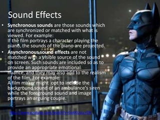 Researching the sound mix | PPT