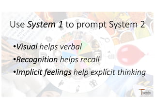 Researching two systems: A comparison of implicit and explicit thinking ...
