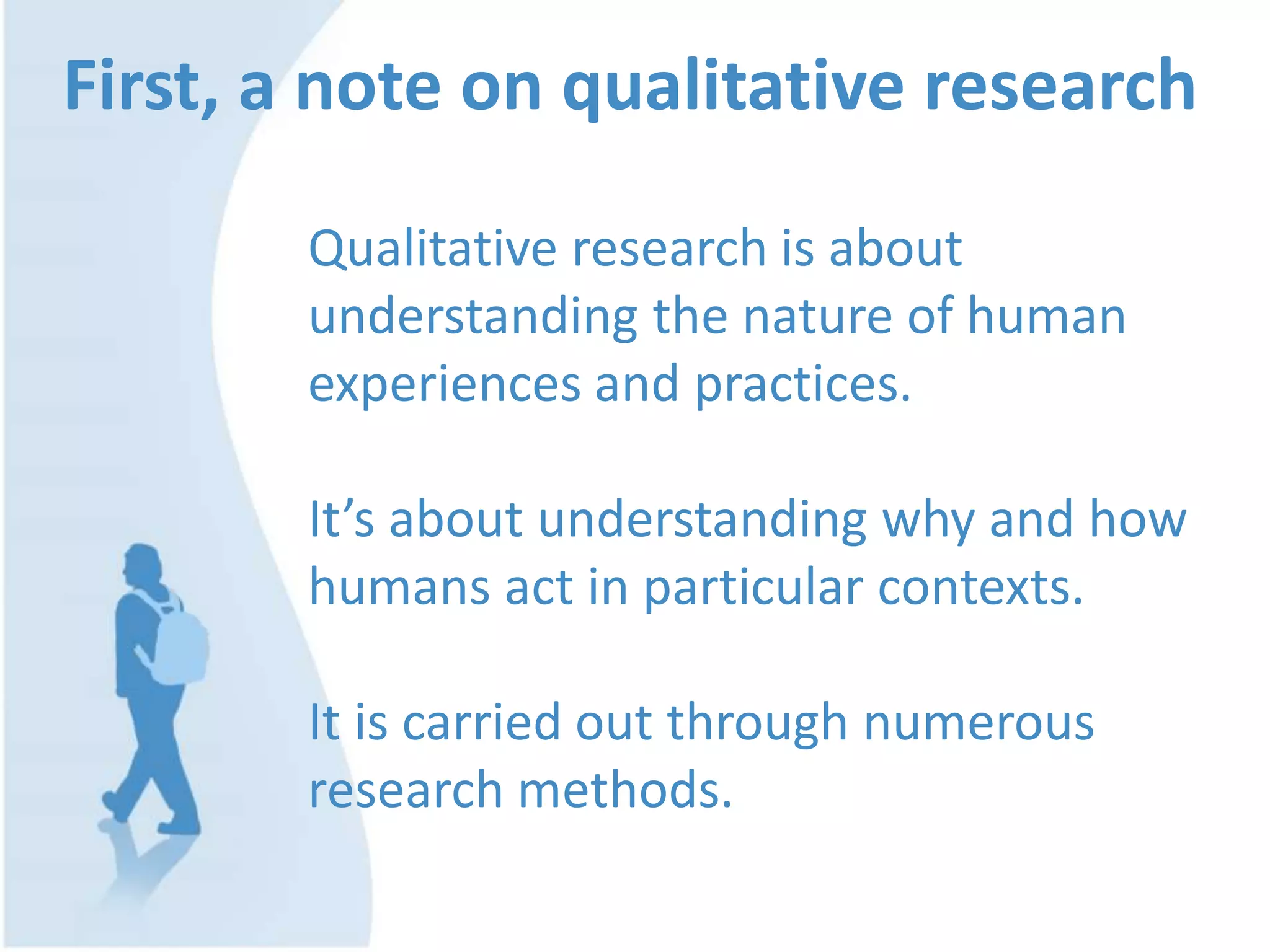 Researching yourself: An overview of research methods | PPT