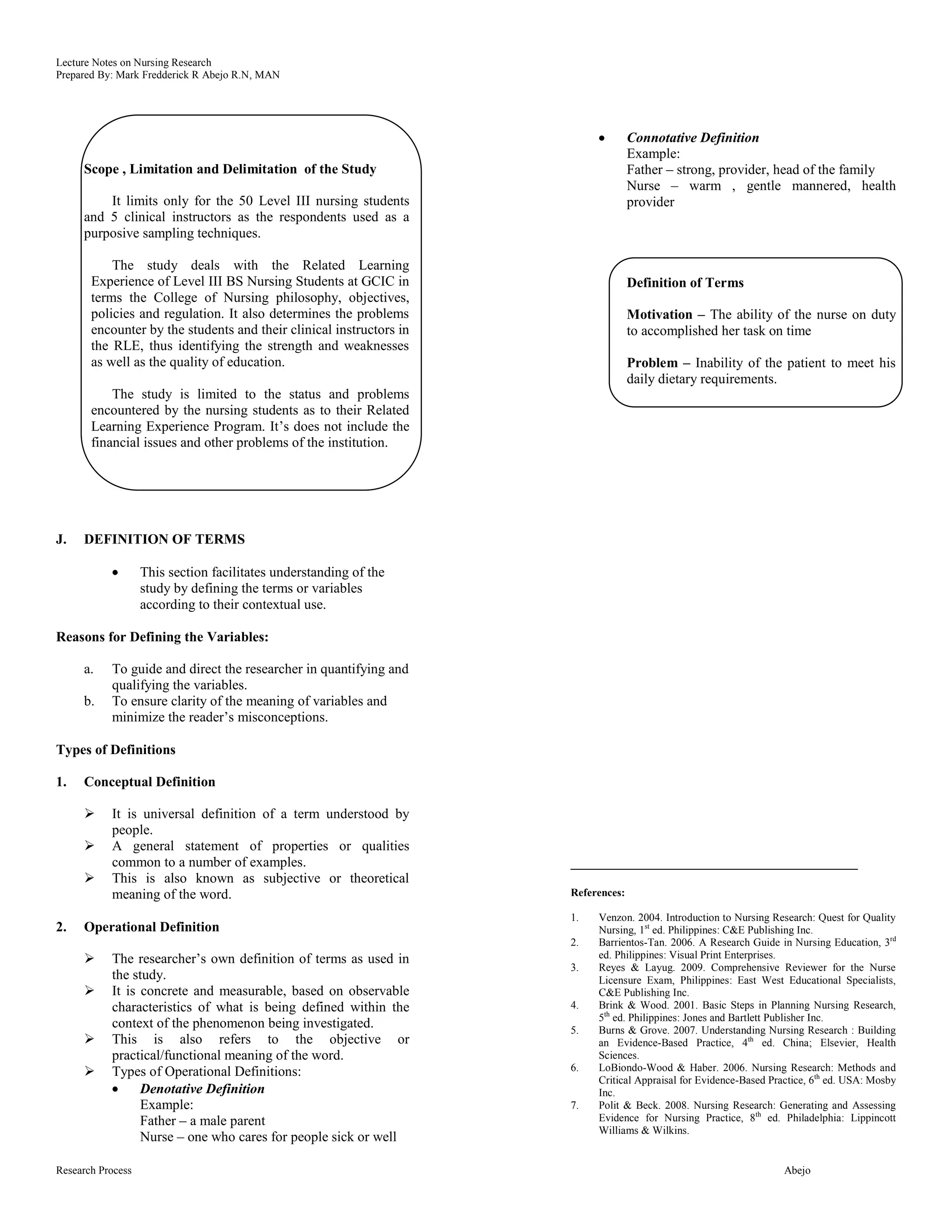 Research in Nursing Chapter 1 | PDF