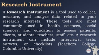 RESEARCH INSTRUMENT.pptx