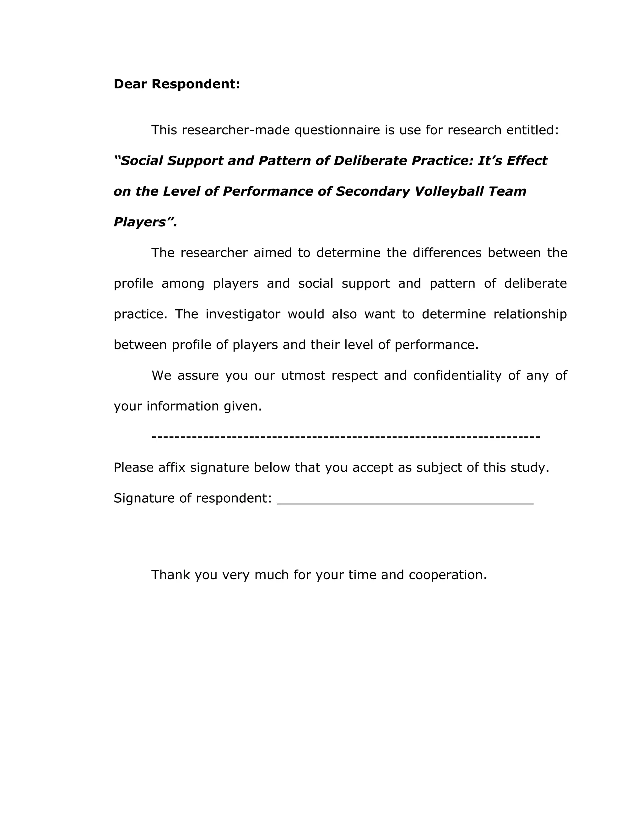 Volleyball Player Inventory | DOC