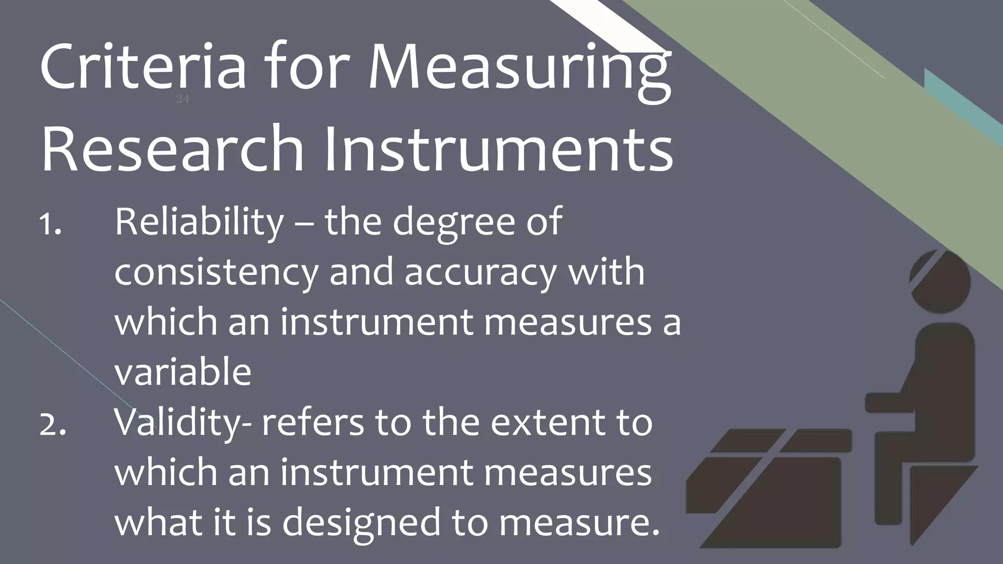 Research instruments | PPTX