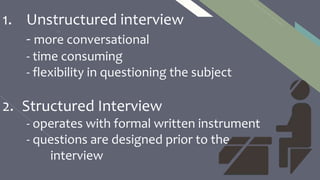 Research instruments | PPTX