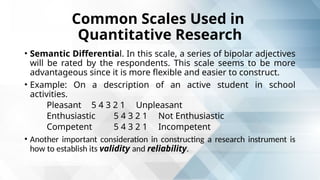 RESEARCH INSTRUMENT, VALIDITY AND RELIABILITY.pptx