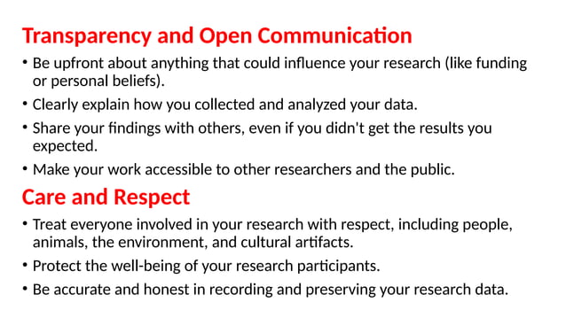 Research Integrity and Publication Ethics | PPT