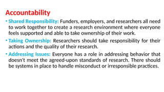 Research Integrity and Publication Ethics | PPTX