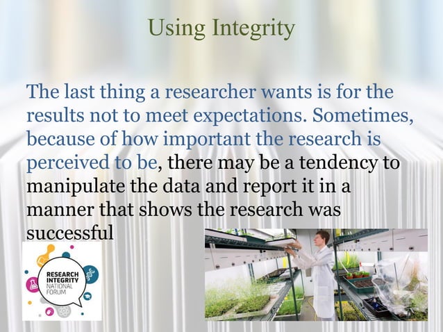 Introduction of Research Integrity | PDF | Education