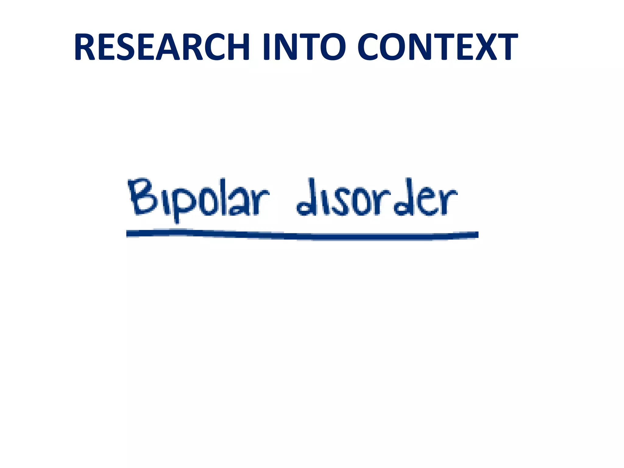 Research into context | PPTX