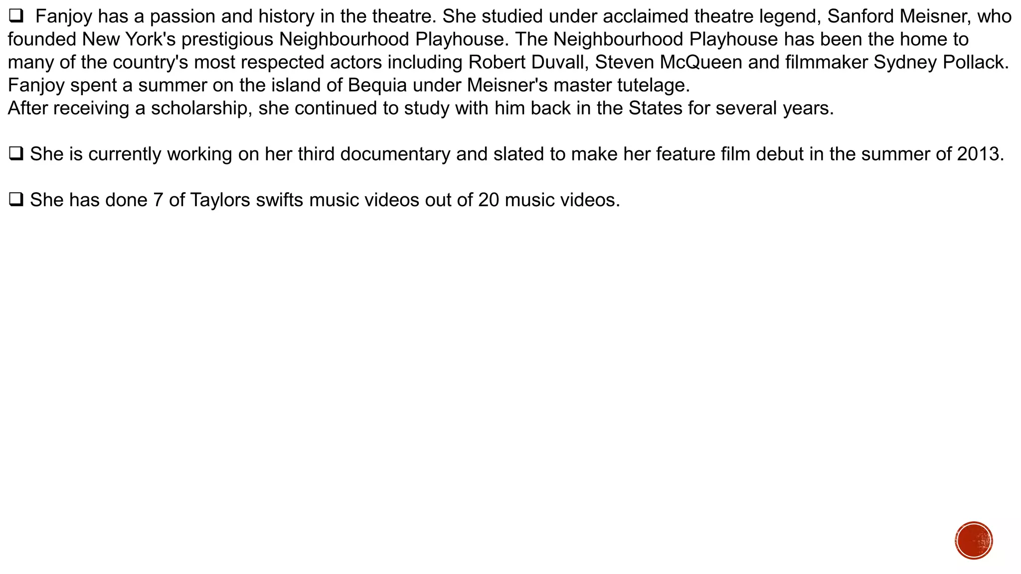 Research into director | PPTX