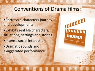 Research into drama film genre! | PPT