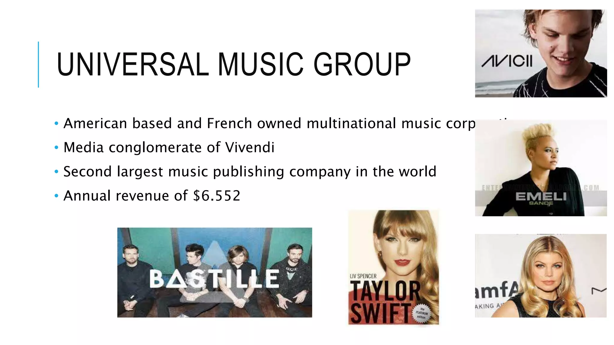 Research into existing music labels | PPT